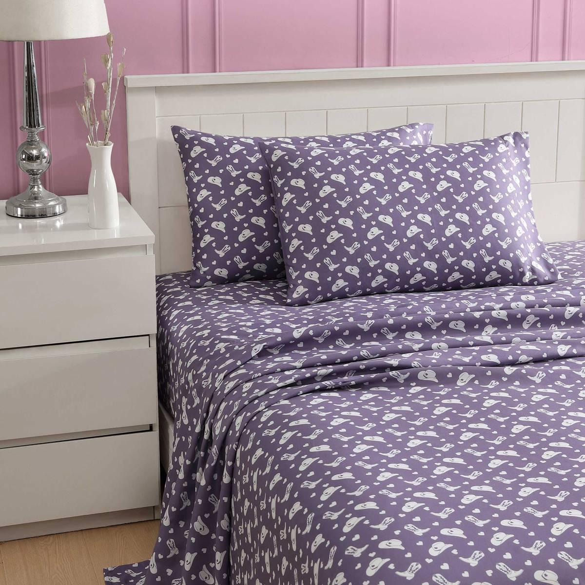Click here for Betsey Johnson Cowgirl Disco Microfiber Sheet Set prices