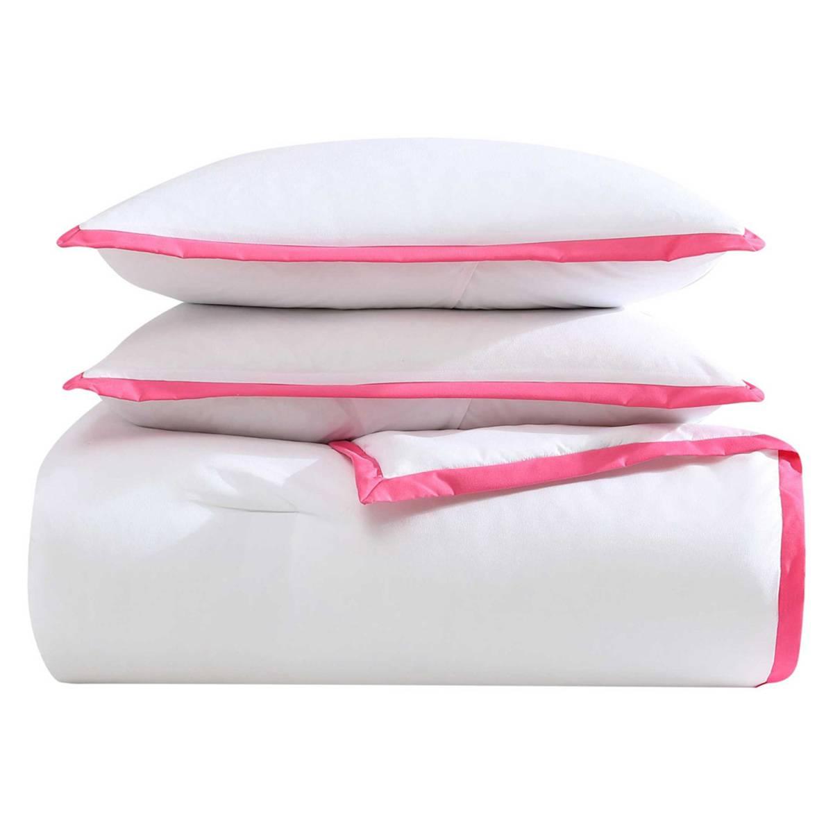 Betsey Johnson Signature Hotel 3-Pc. Comforter Set  Twin - White/Black