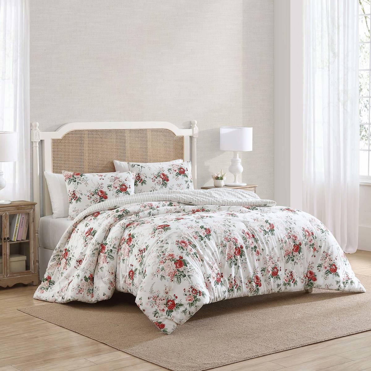 Click here for Laura Ashley(R) Ashfield Cotton Flannel Comforter... prices