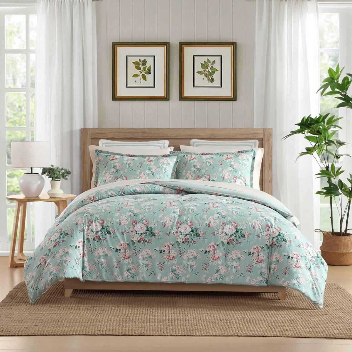 Click here for Laura Ashley(R) Rosemoore Face Reversible Cotton C... prices
