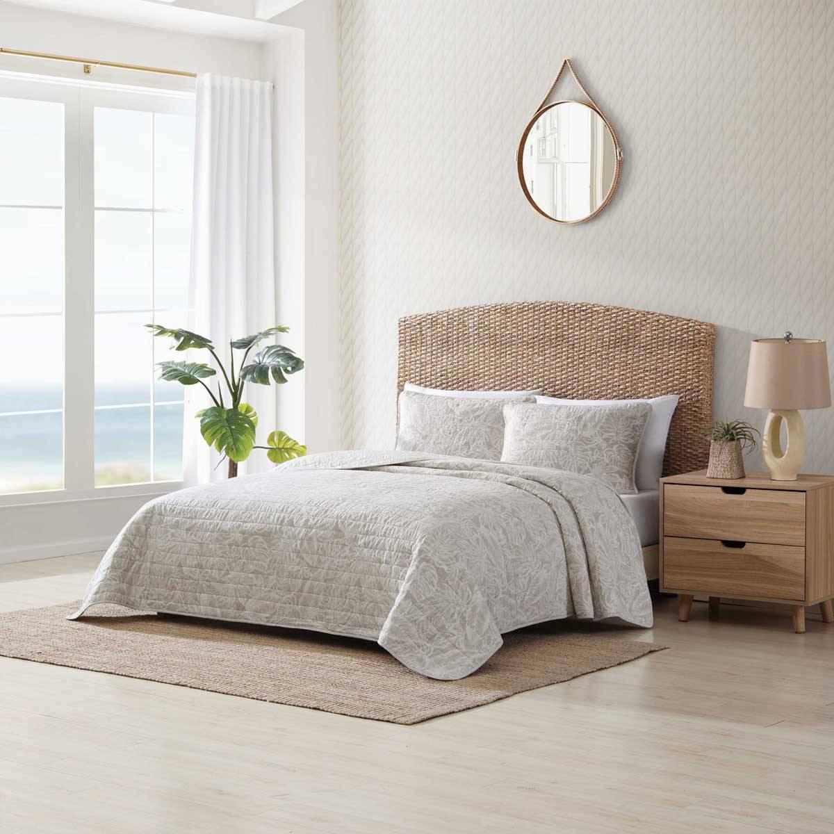 Click here for Tommy Bahama Ocean Deep Cotton Reversible Quilt Se... prices
