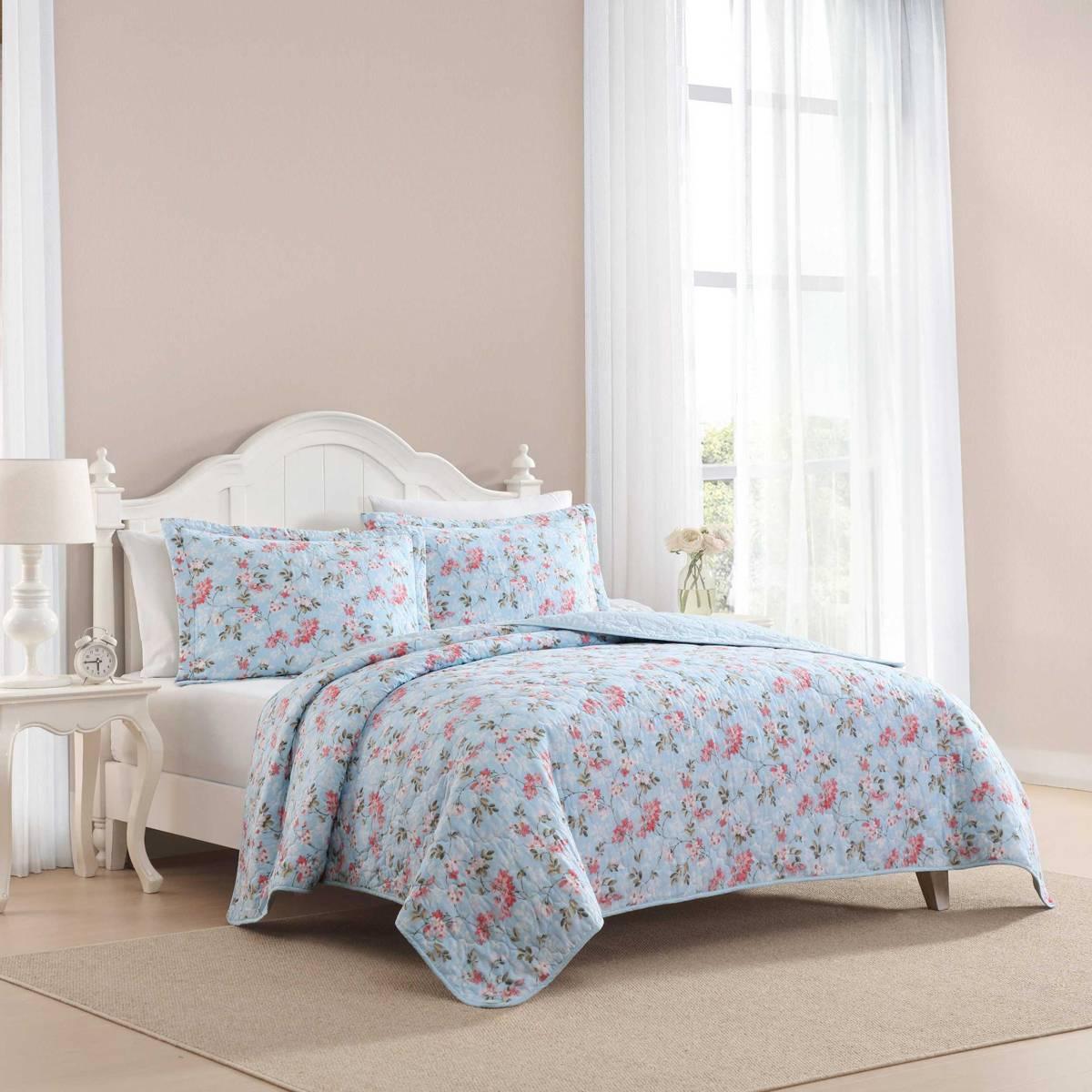 Click here for Laura Ashley(R) Blissful Dream Reversible Cotton Q... prices