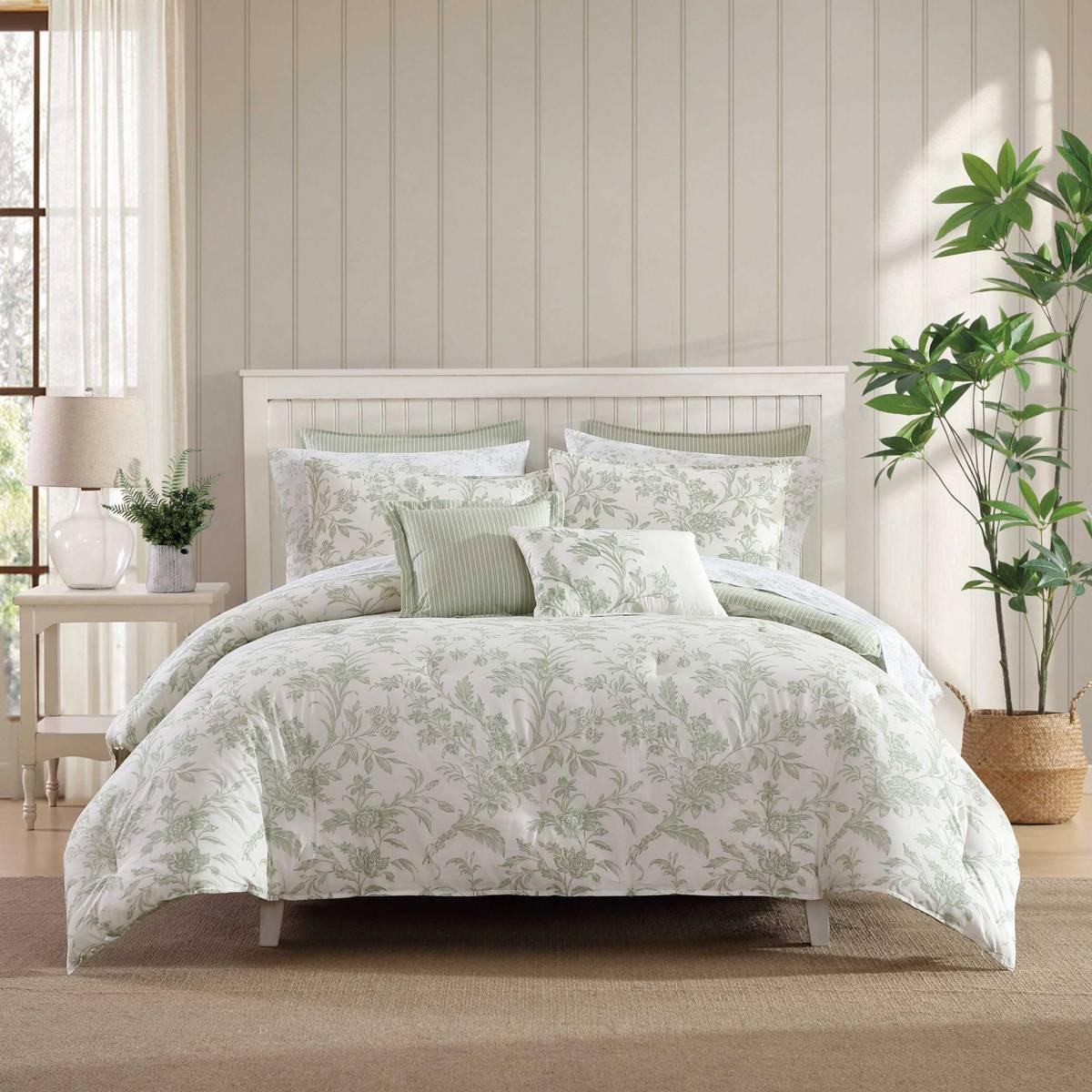 Click here for Laura Ashley(R) Natalie Cotton Reversible Duvet Co... prices