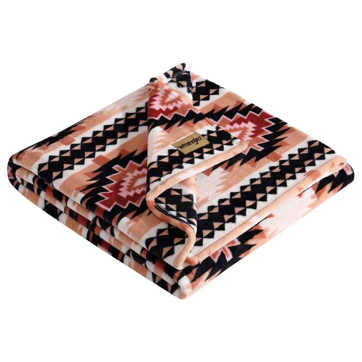 Click here for Wrangler Plains Creek Reversible Ultra Soft Plush... prices