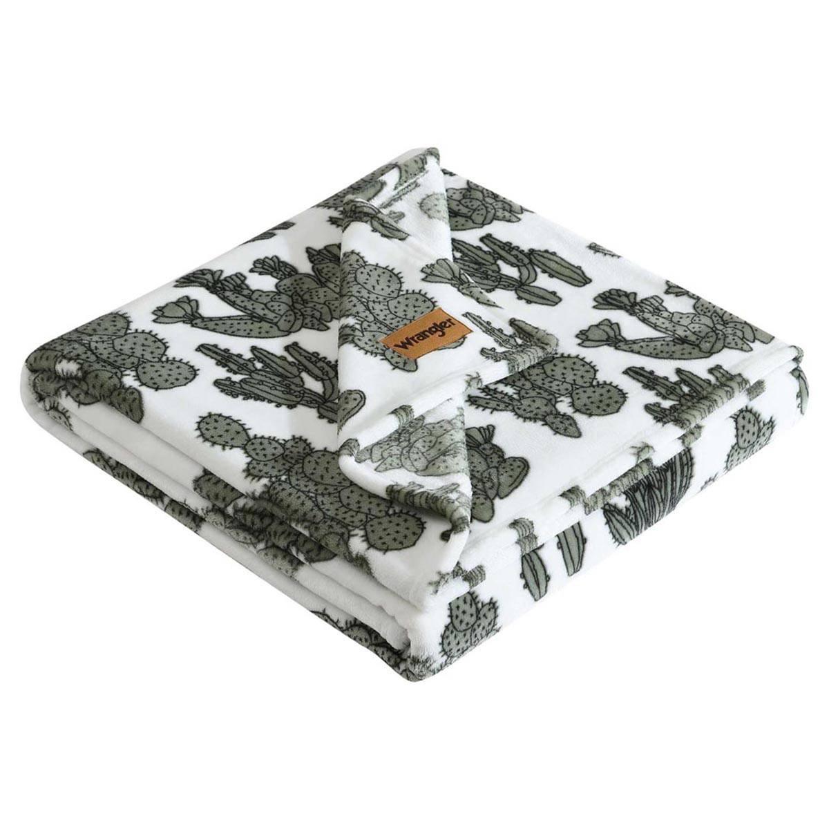 Click here for Wrangler Cactus Garden Throw Blanket prices