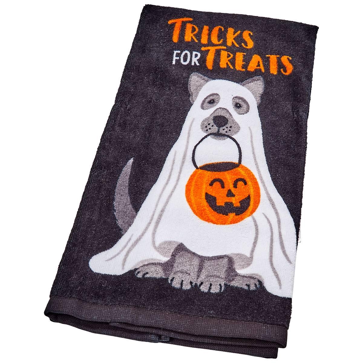 Click here for Ghostly Dog Kitchen Towel prices