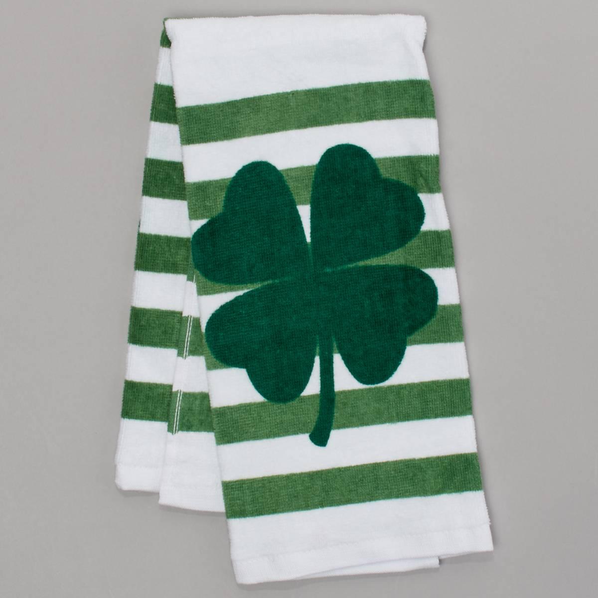 Click here for Shamrock Stripe Kitchen Towel prices