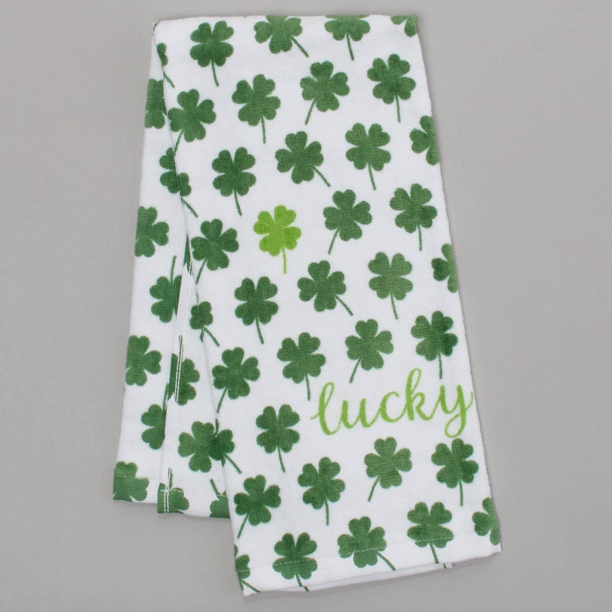 Click here for Lucky Shamrocks Kitchen Towel prices