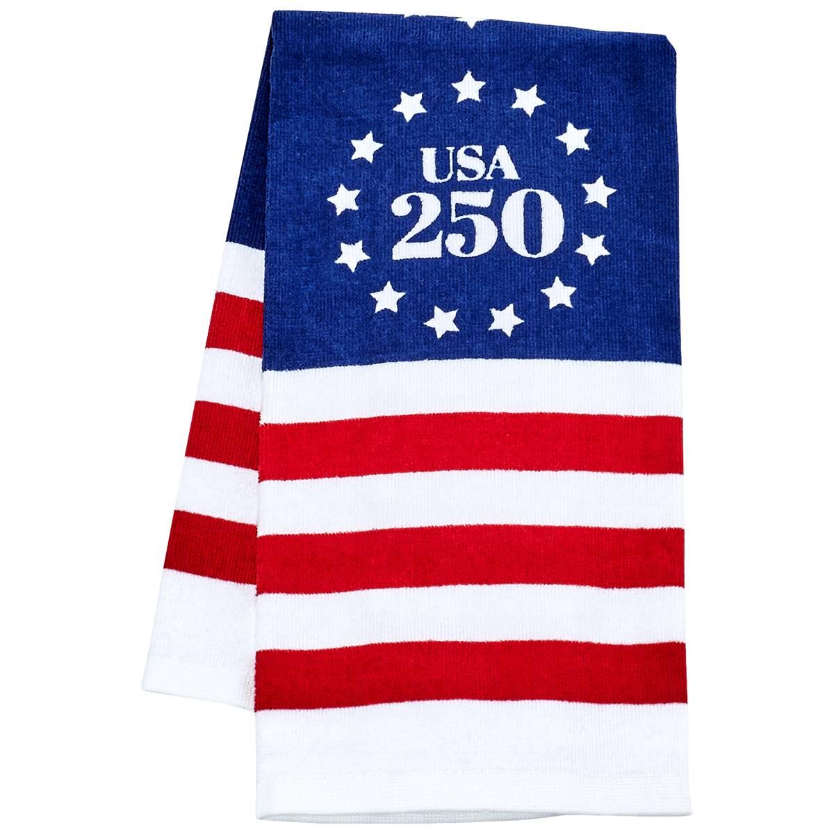 Click here for USA 250 Flag Kitchen Towel prices