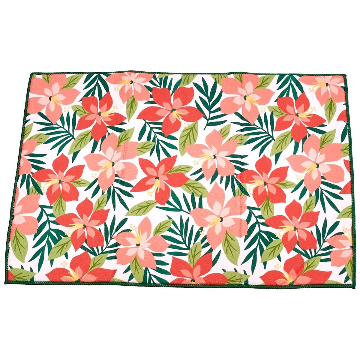 Click here for Hibiscus Foliage Pink Drying Mat prices