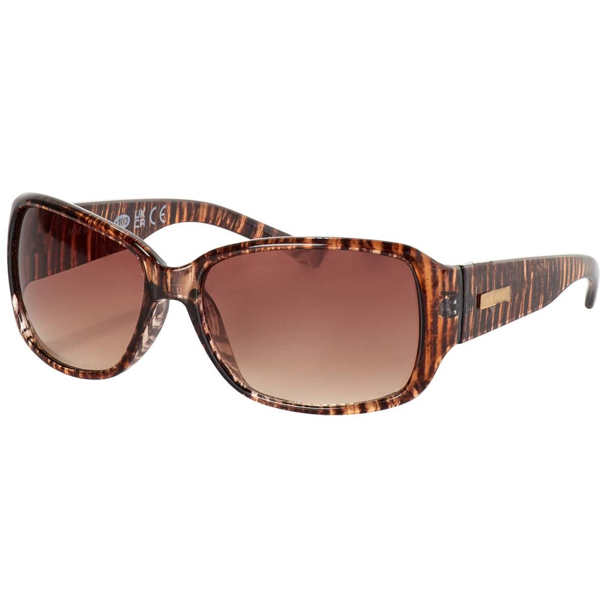 Click here for Womens Nine West Rectangle Striated Sunglasses prices