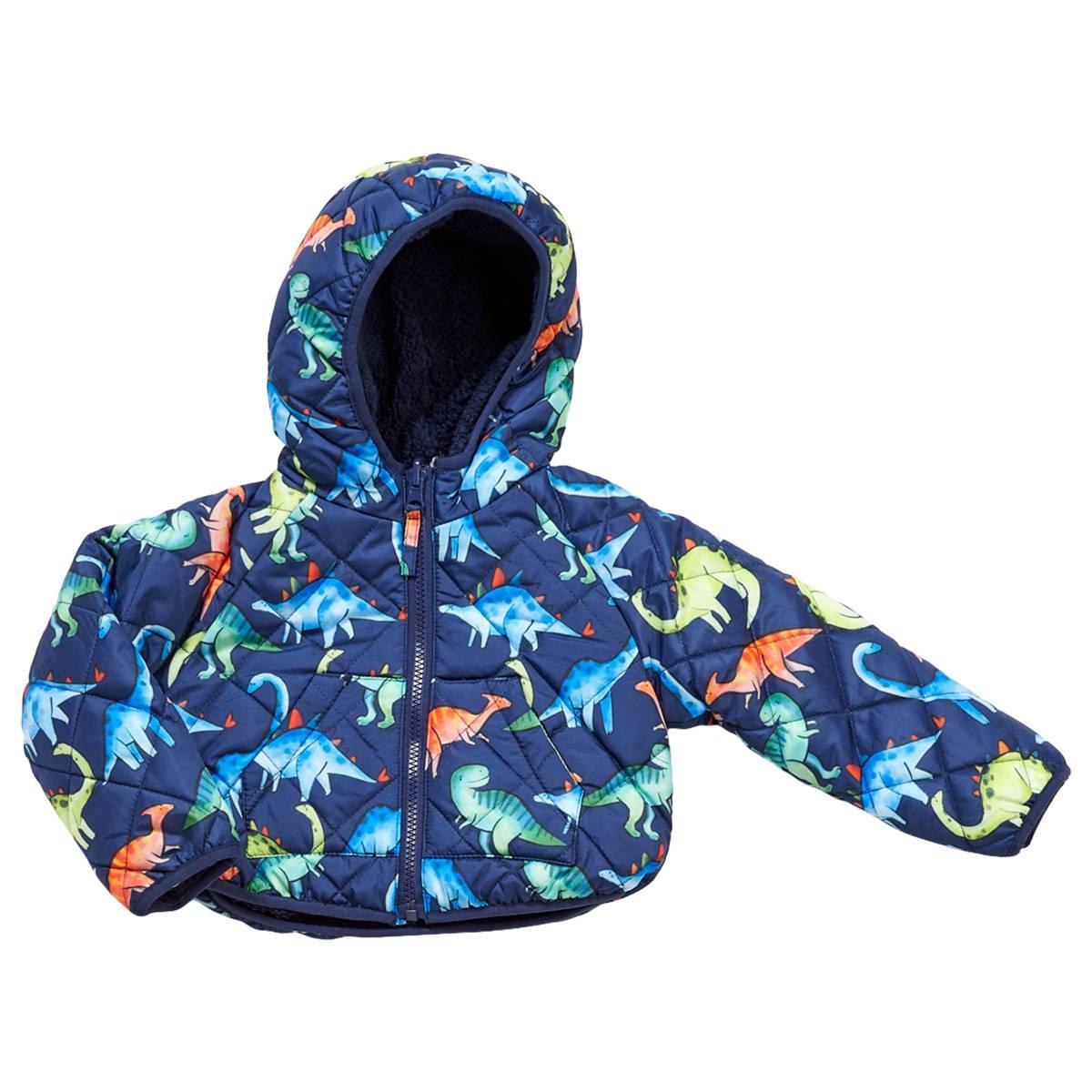 Click here for Baby Boy (12-24M) Rothschild Reversible Dino Quilt... prices