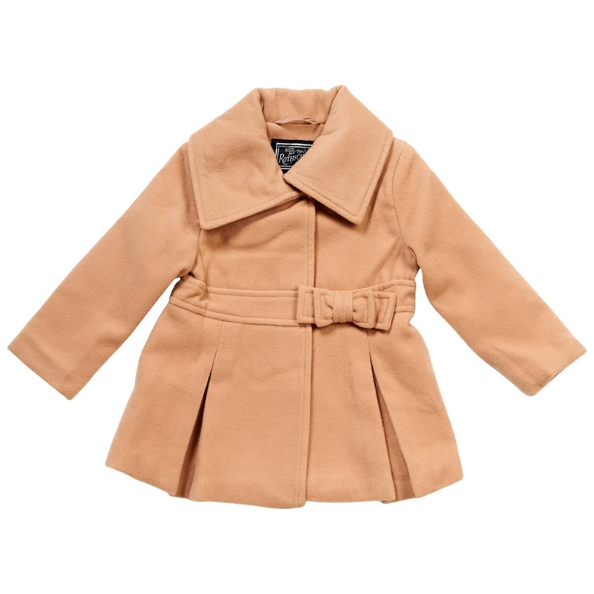 Click here for Toddler Girl Rothschild Faux Wool Waist Bow Pleate... prices