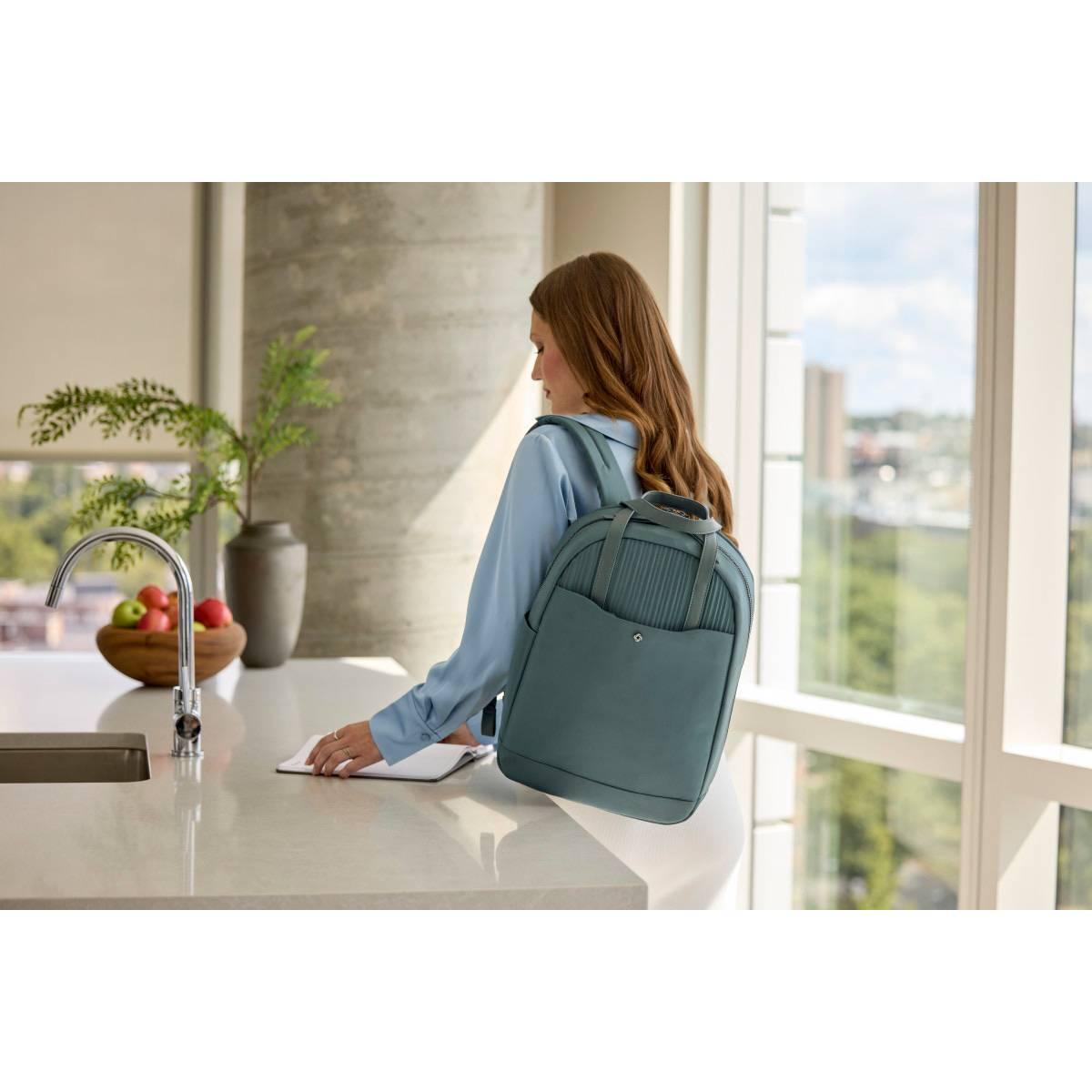 Samsonite Silhouette 16 Womens Backpack - Slate Blue