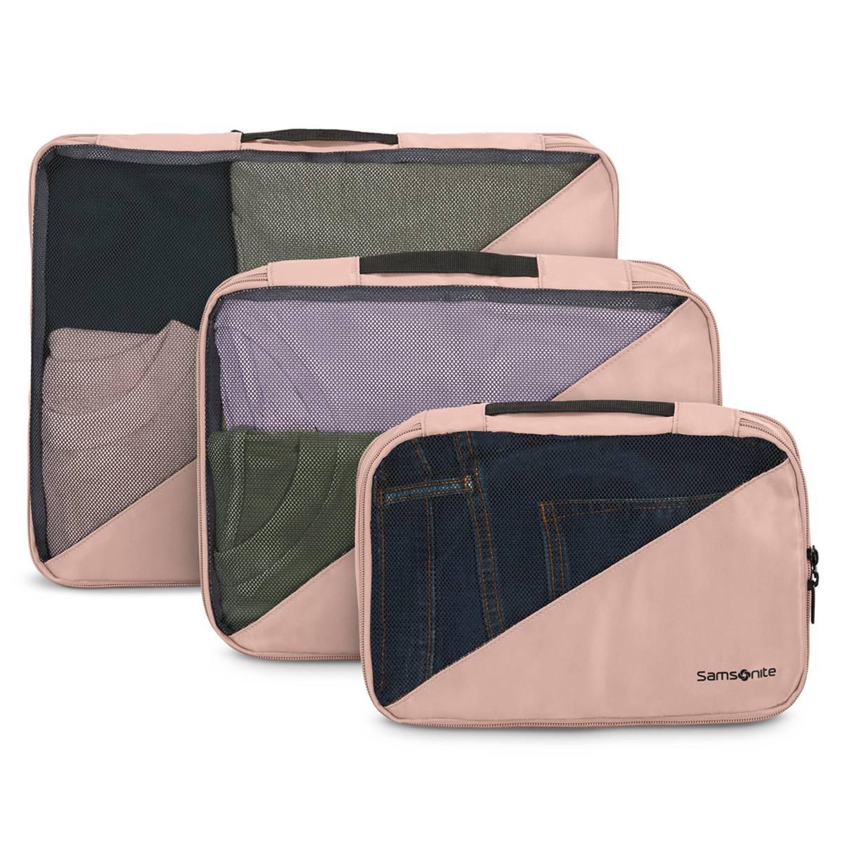 Samsonite 3pc. Packing Cubes - Dusty Rose