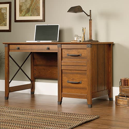 Click here for Sauder Carson Forge Desk - Cherry prices
