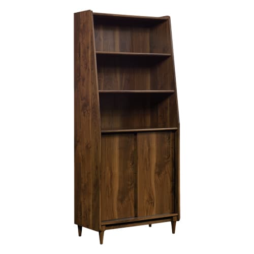 Click here for Sauder Harvey Park Wide Bookcase - Walnut prices