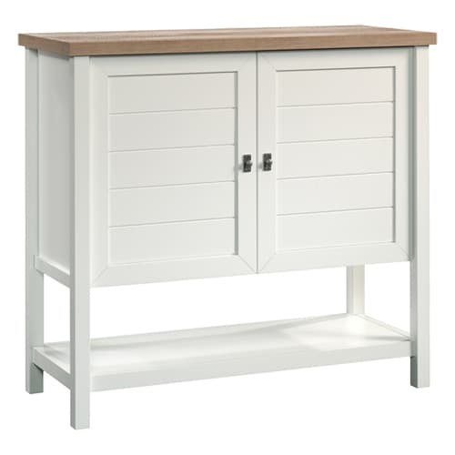 Click here for Sauder Cottage Road Storage Cabinet - Soft White prices