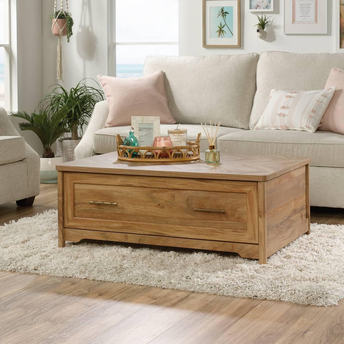 Click here for Sauder Coral Cape Small Coffee Table prices