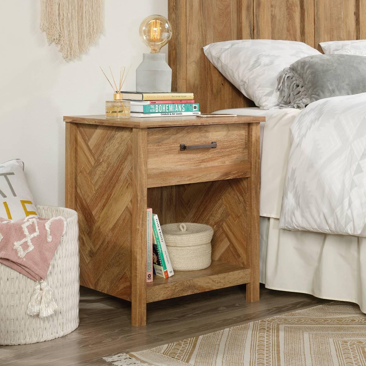 Click here for Sauder Cannery Bridge Nightstand prices