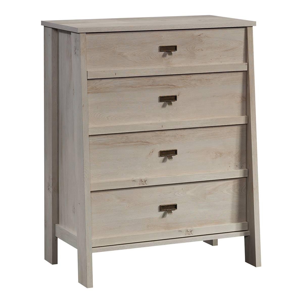 Click here for Sauder Trestle 4-Drawer Bedroom Chest prices