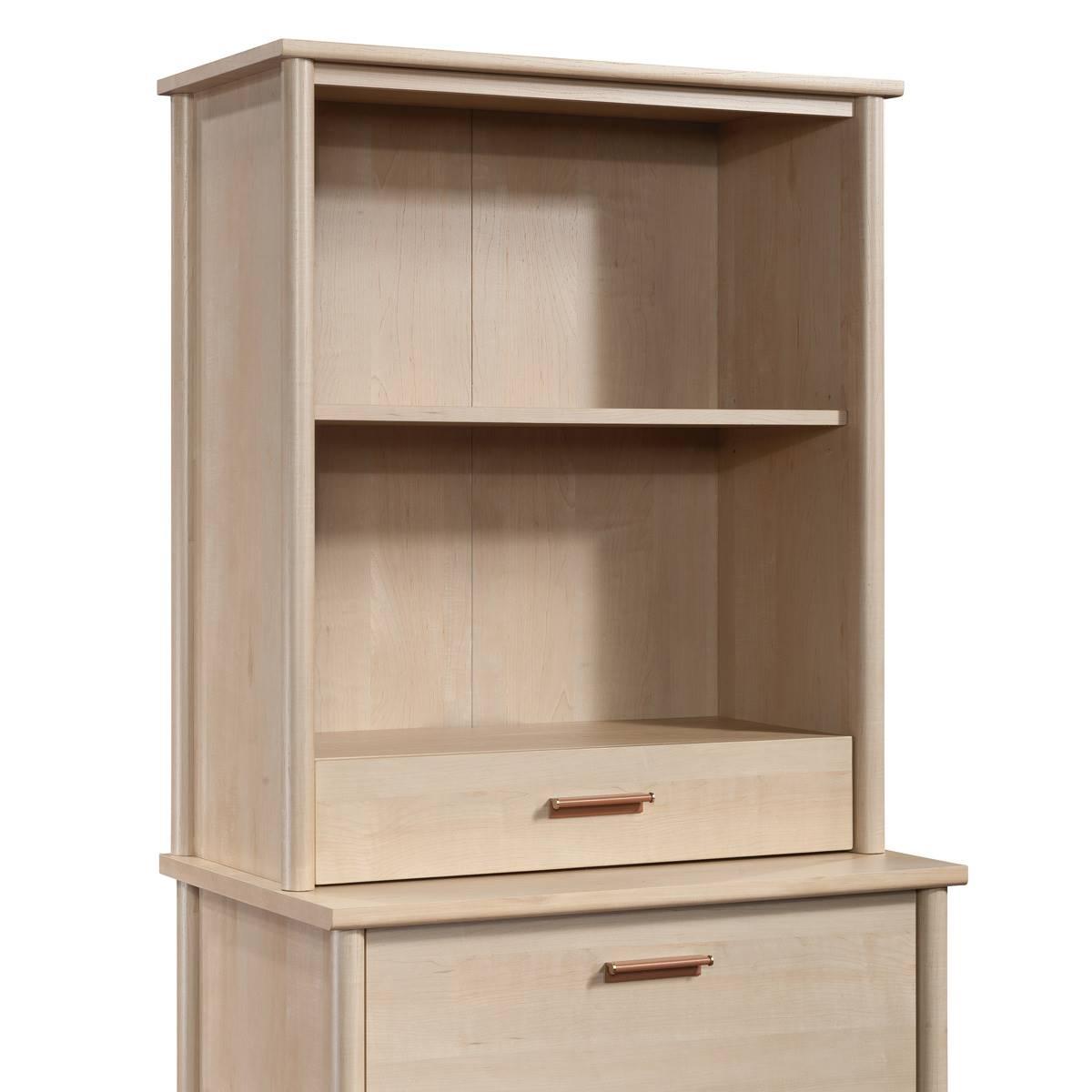 Click here for Sauder Whitaker Point 2-Shelf Library Hutch prices