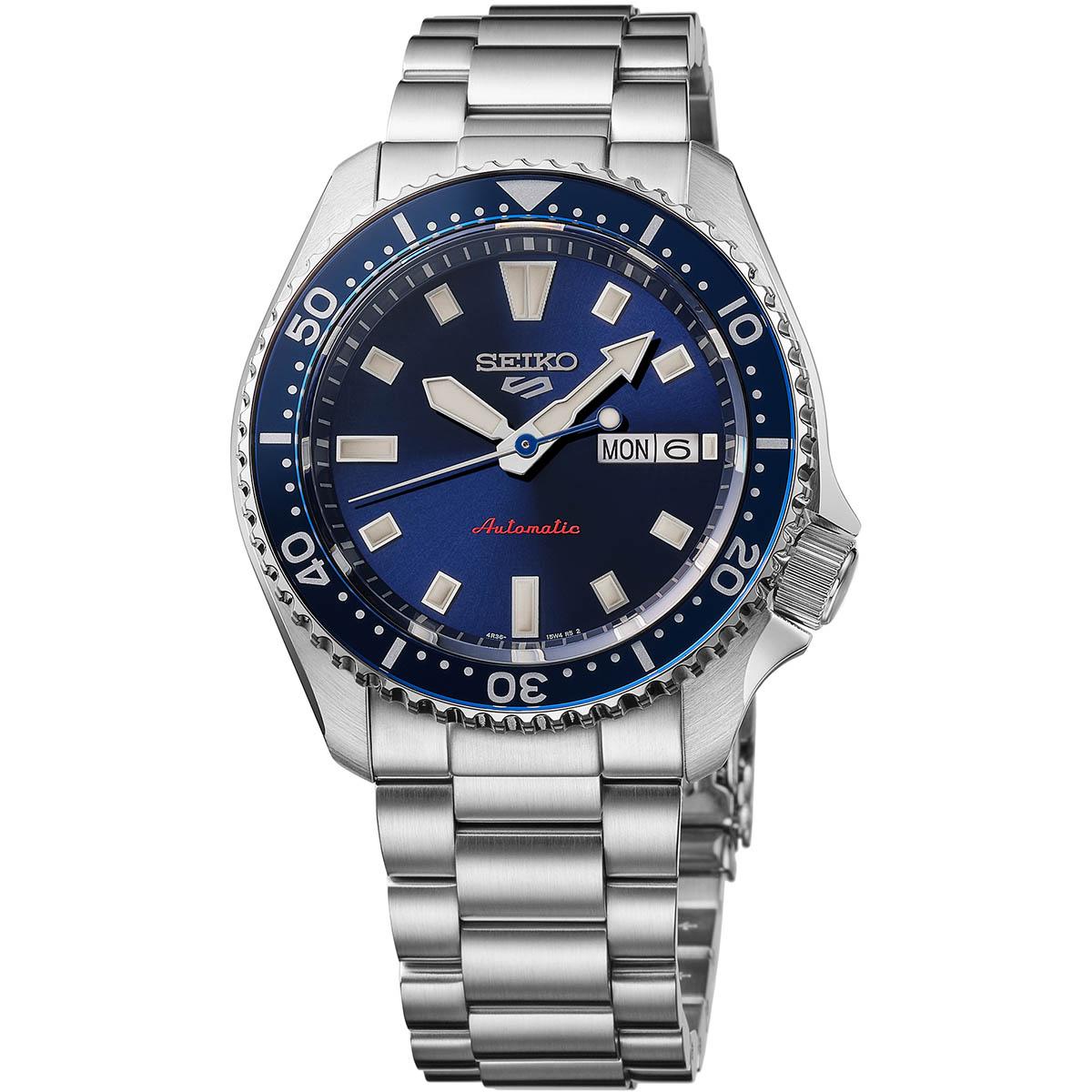 Click here for Mens Seiko 5 Sports Automatic Movement Blue Dial W... prices