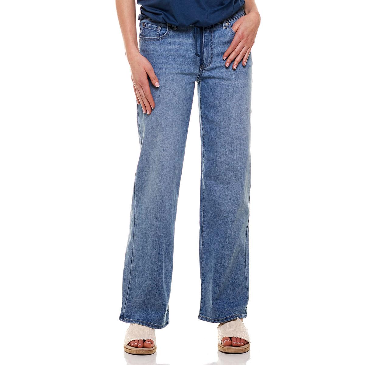 Click here for Womens d. jeans(R) Mid Rise Core Wide Leg Jeans prices