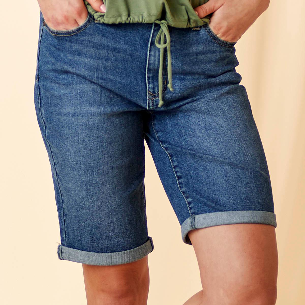 Click here for Womens d.jeans(R) High Rise Baby Roll Cuff Denim B... prices