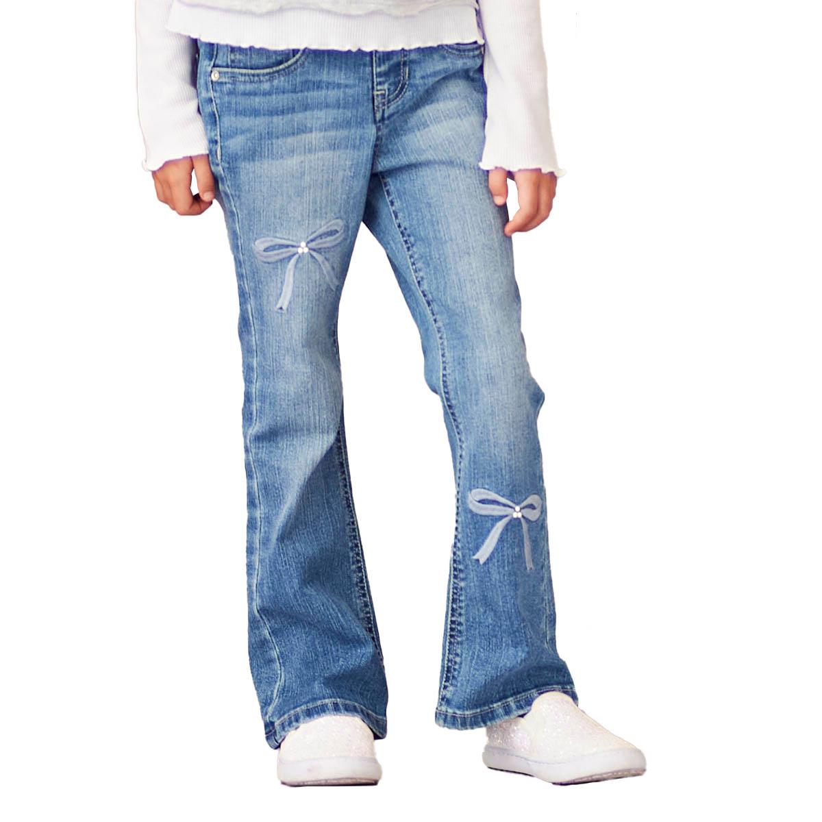 Click here for Girls (4-6x) Squeeze Embroidered Bow & Mini Pearl... prices