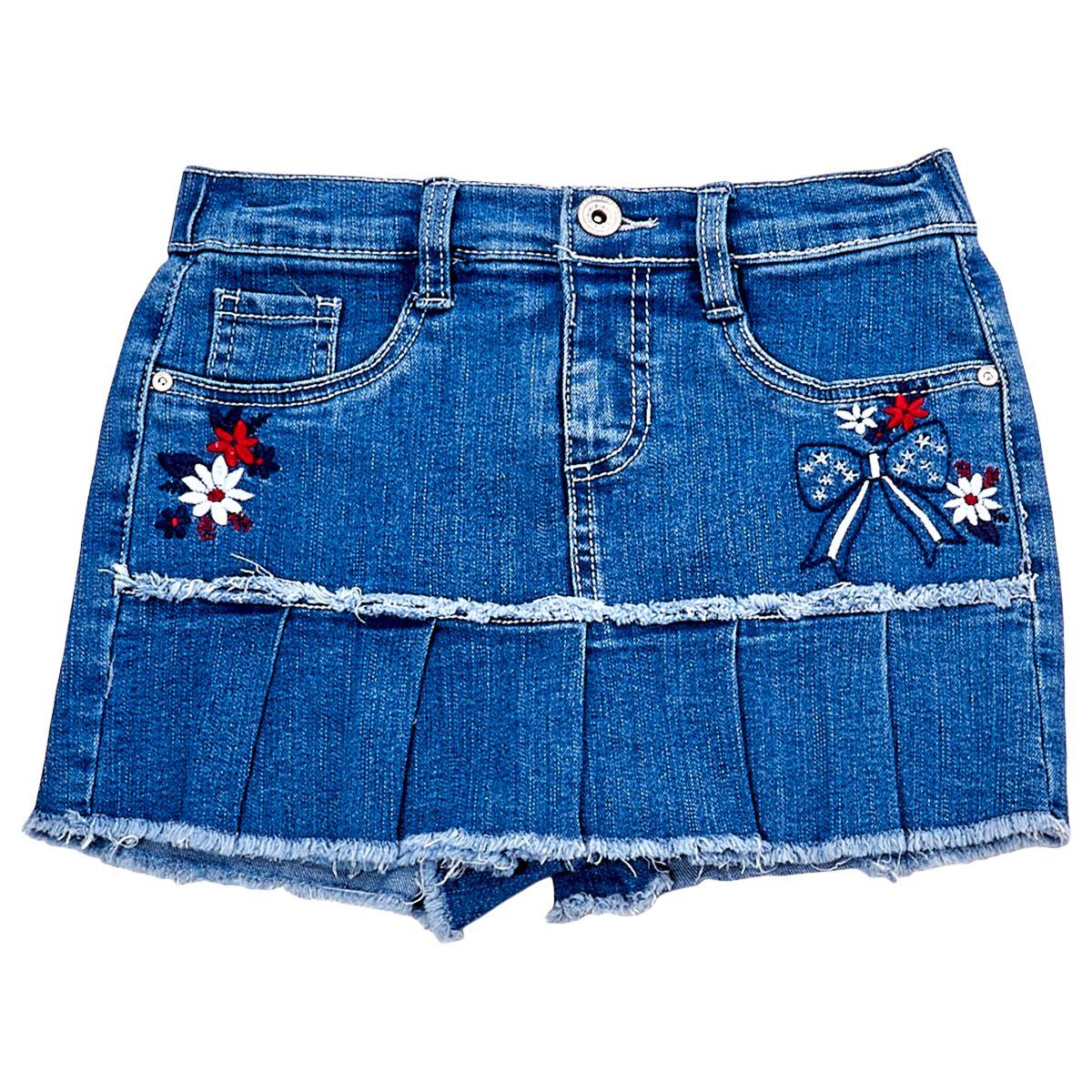 Click here for Girls (7-12) Squeeze Pleated Americana Floral Bow... prices