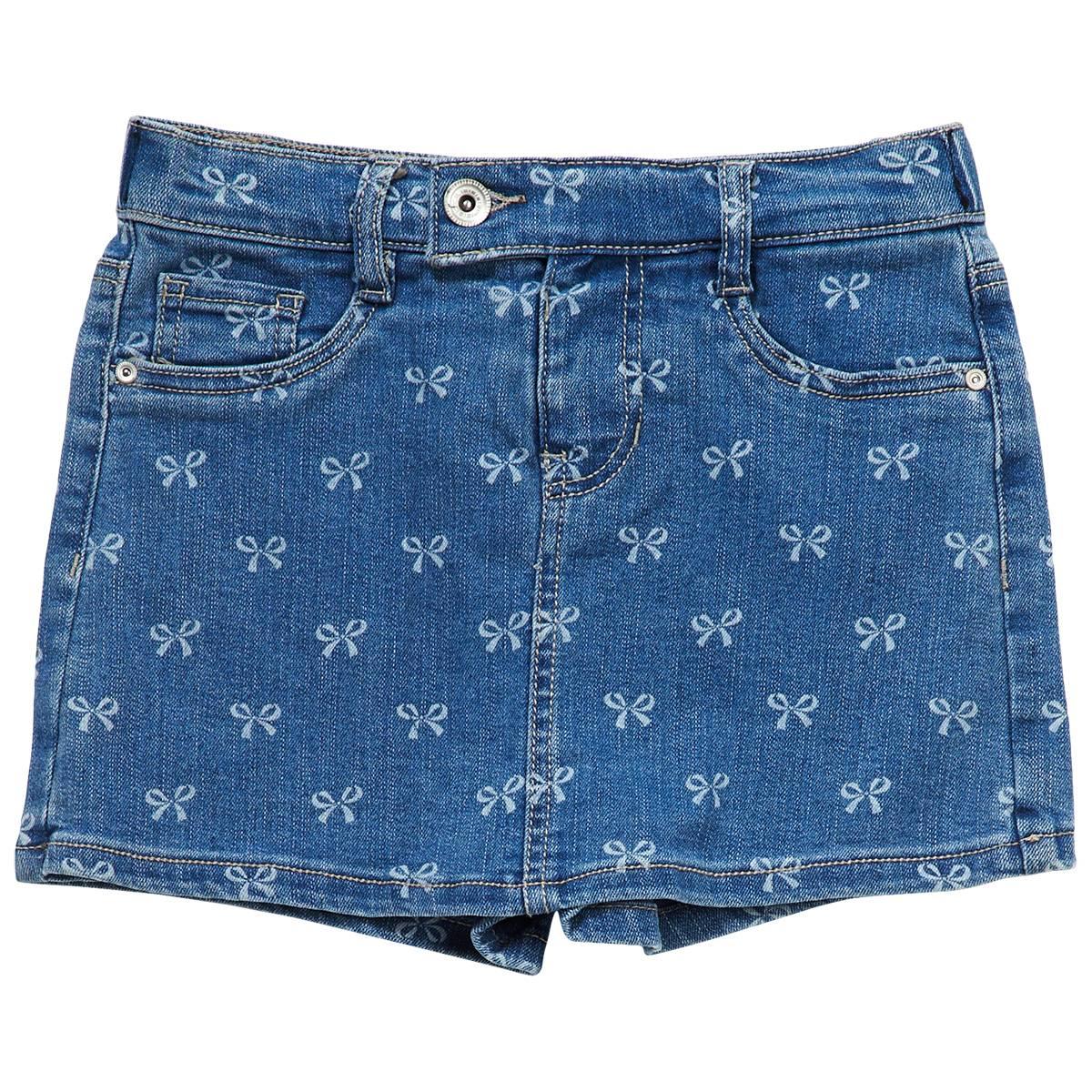 Click here for Girls (7-12) Squeeze Denim Bow Skorts prices