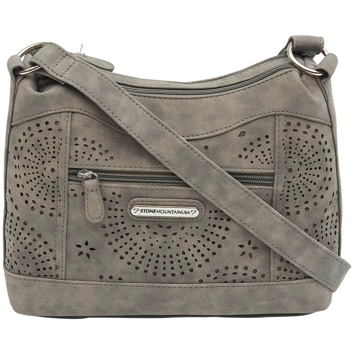 Click here for Stone Mountain Nubuck Perf Vinyl Irene Hobo prices