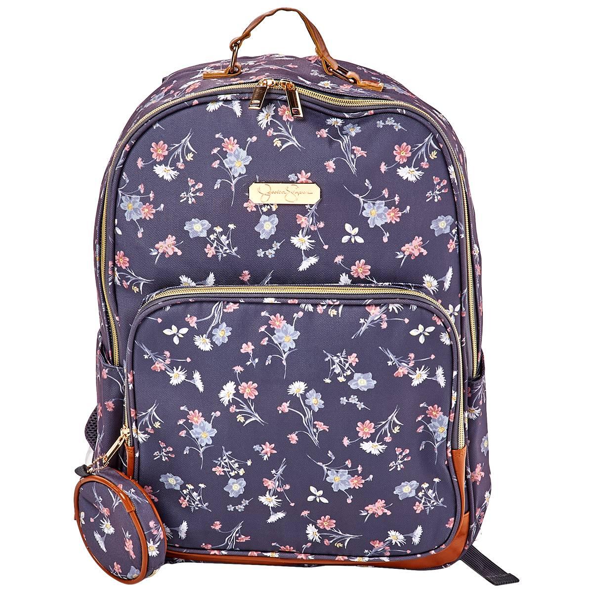 Click here for Girls Jessica Simpson Floral Fabric Backpack prices