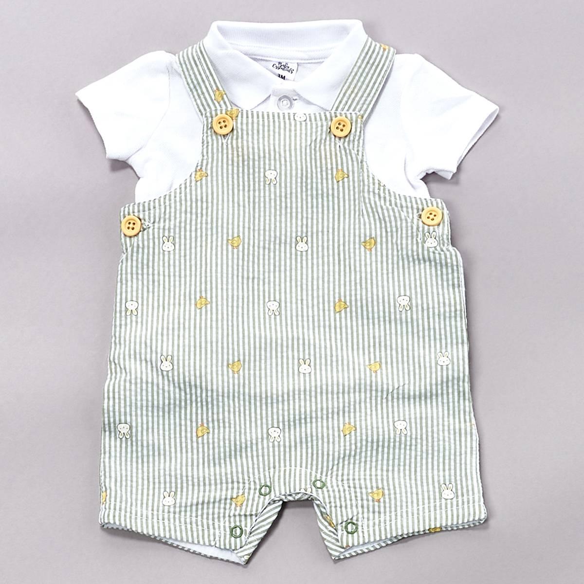 Click here for Baby Boy (3-9M) Baby Essentials(R) Bunny Shortall... prices