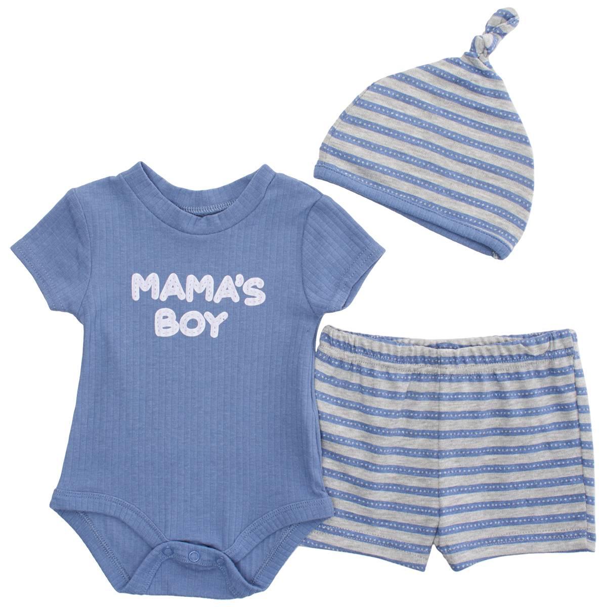 Click here for Baby Boy (3-9M) Baby Essentials(R) Mamas Boy Bodys... prices
