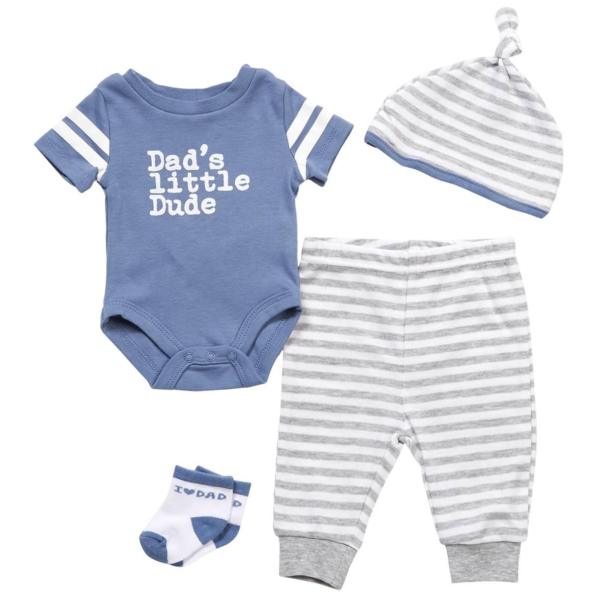 Click here for Baby Boy (3-9M) Baby Essentials(R) Dads Dude Pant... prices