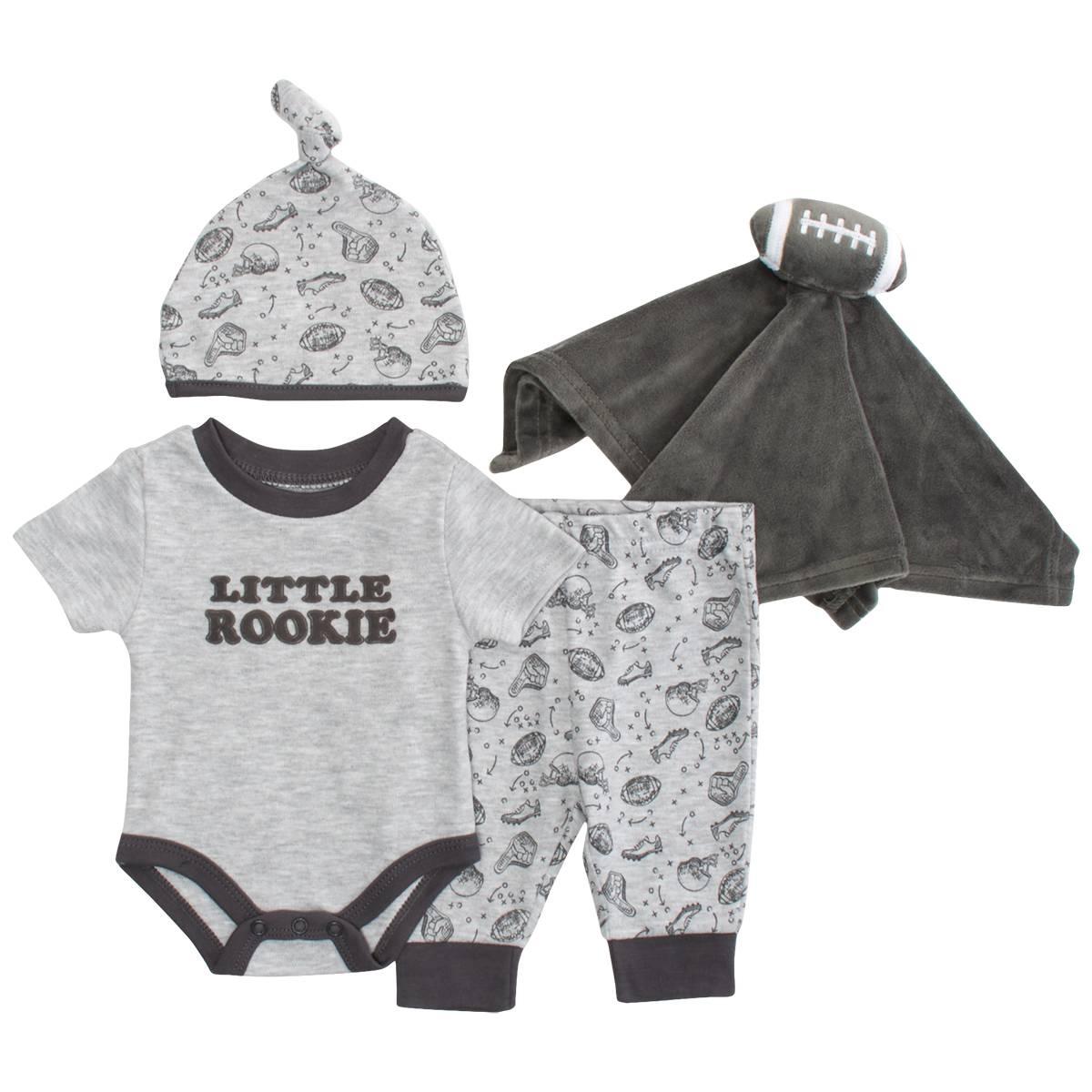 Click here for Baby Boy (3-9M) Baby Essentials(R) 4pc. Rookie Foo... prices
