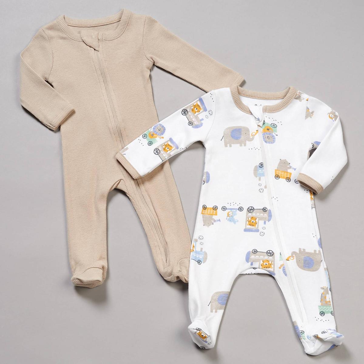 Click here for Baby Unisex (NB-9M) Baby Essentials(R) 2pk. Animal... prices