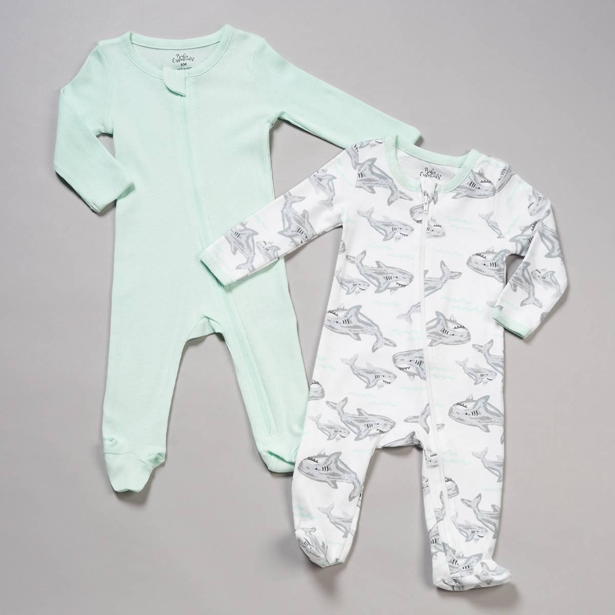Click here for Baby Boy (NB-9M) Baby Essentials(R) 2pk. Shark Foo... prices
