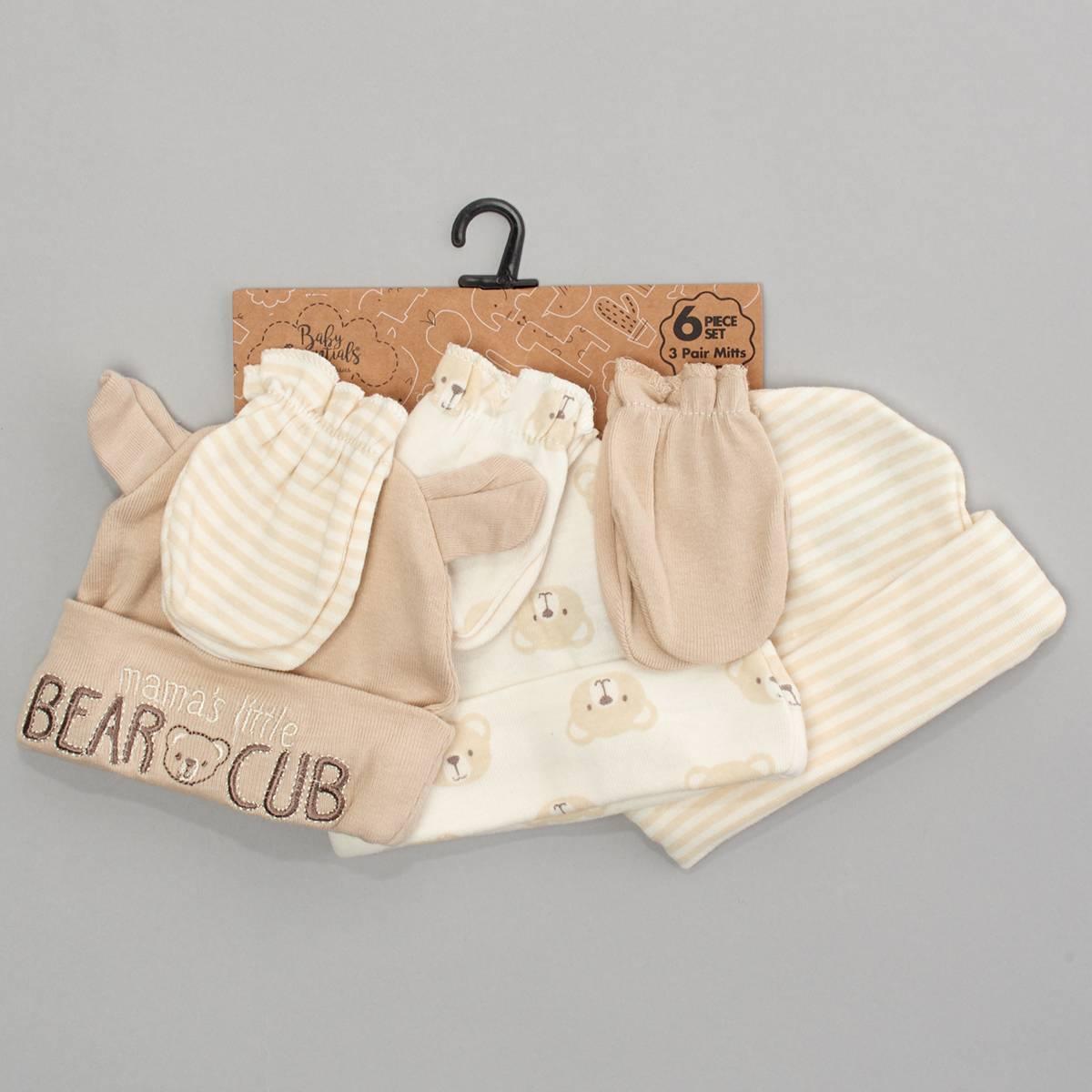 Click here for Baby Unisex Baby Essentials(R) 6pc. Bear Cub Hats... prices