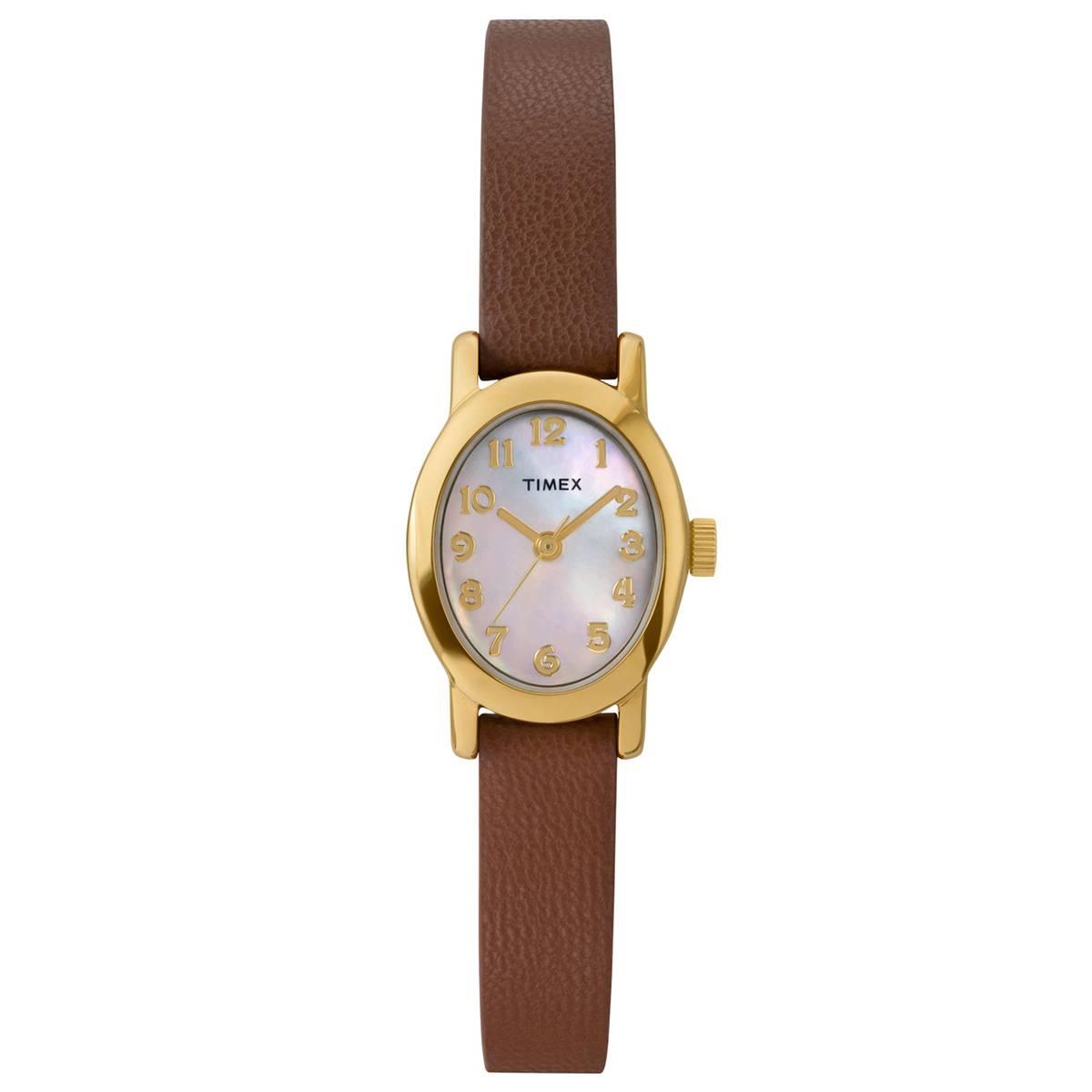 Click here for Womens Timex(R) Cavatina Mother of Pearl Watch - T... prices