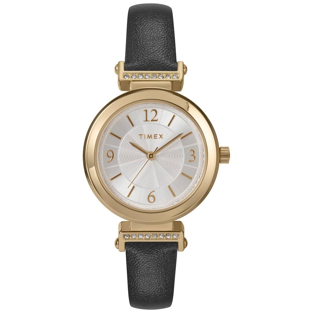 Click here for Womens Timex(R) Gold-Tone Black to Brown Strap Wat... prices