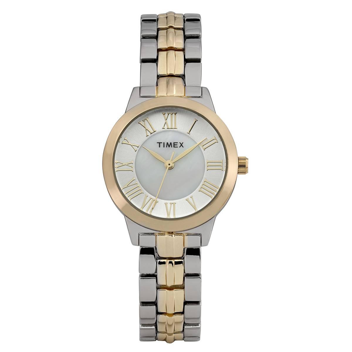 Womens Timex(R) Main Street Mother of Pearl Watch - TW2Y38300JT