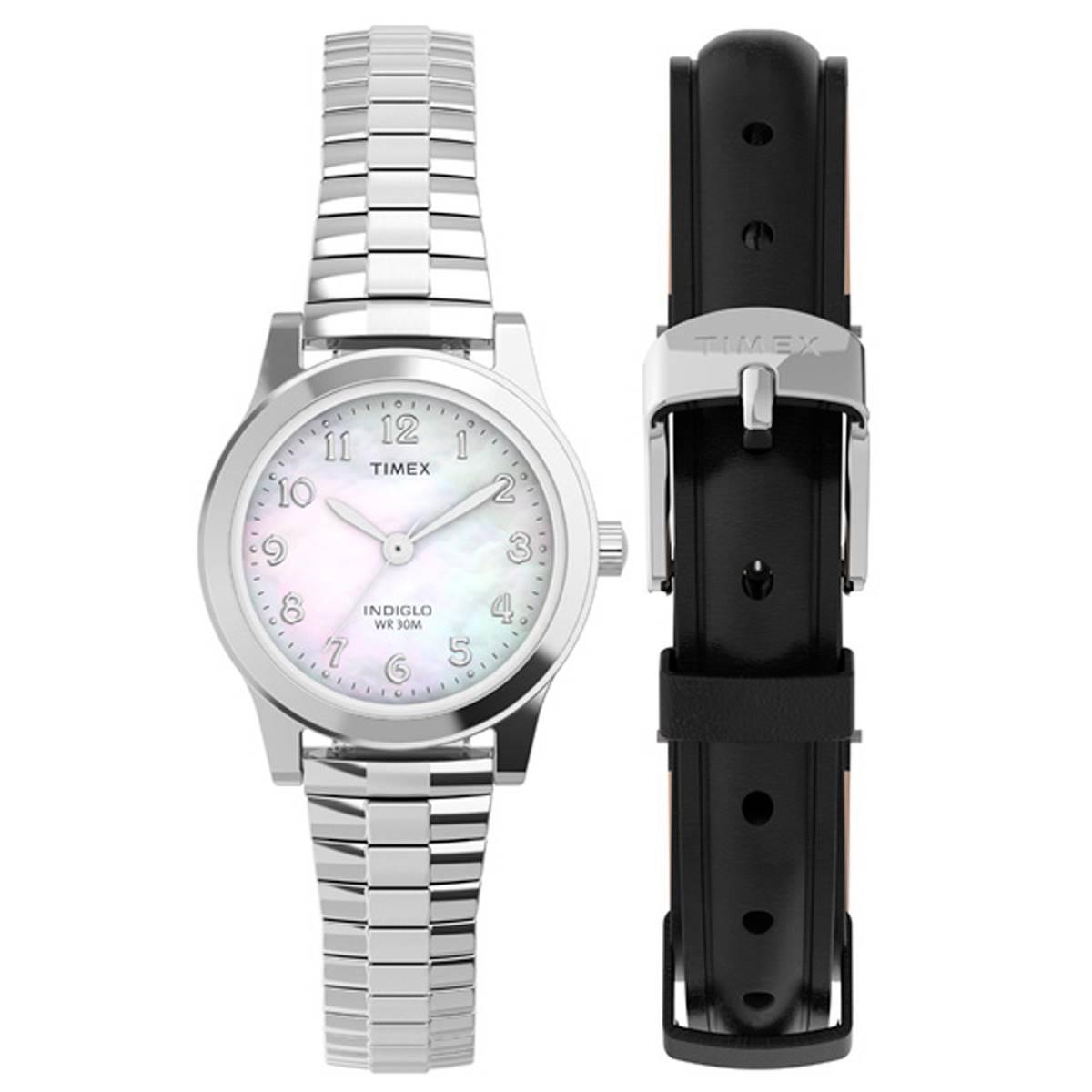 Click here for Womens Timex(R) Mother of Pearl Watch - TWG063500J... prices