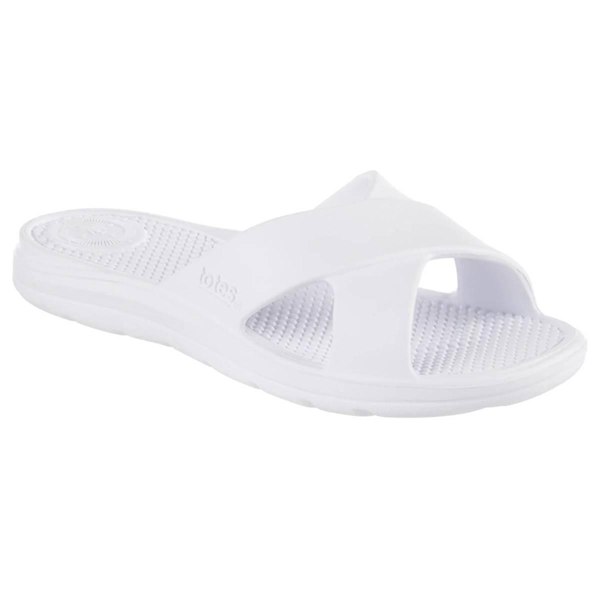 Click here for Womens Totes Ara Cross Slide Sandals prices