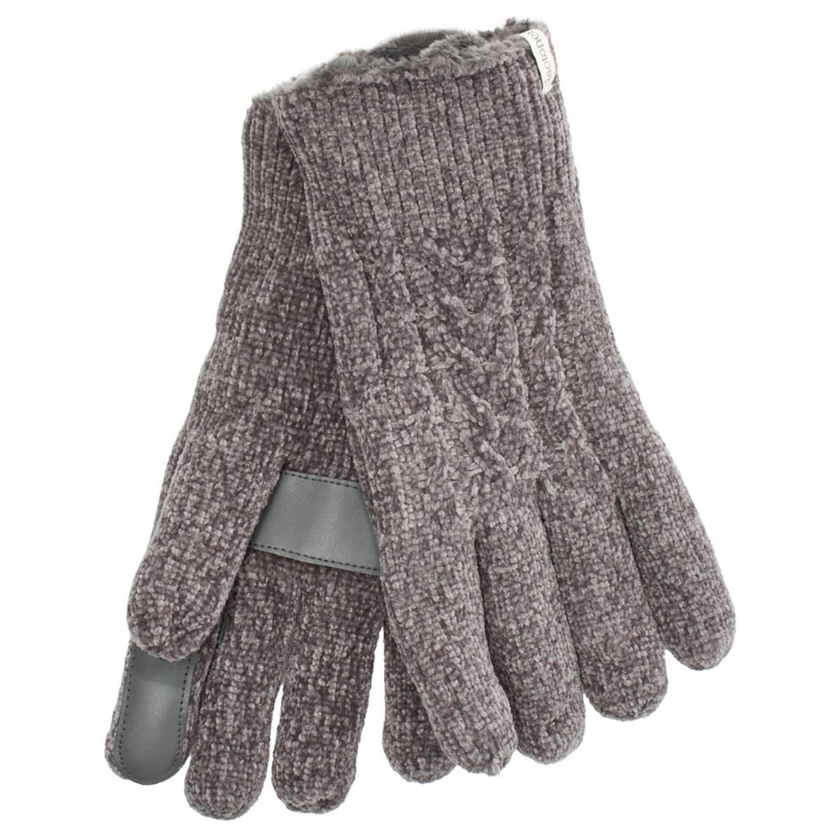 Click here for Womens Isotoner Chenille Cable Knit Gloves prices