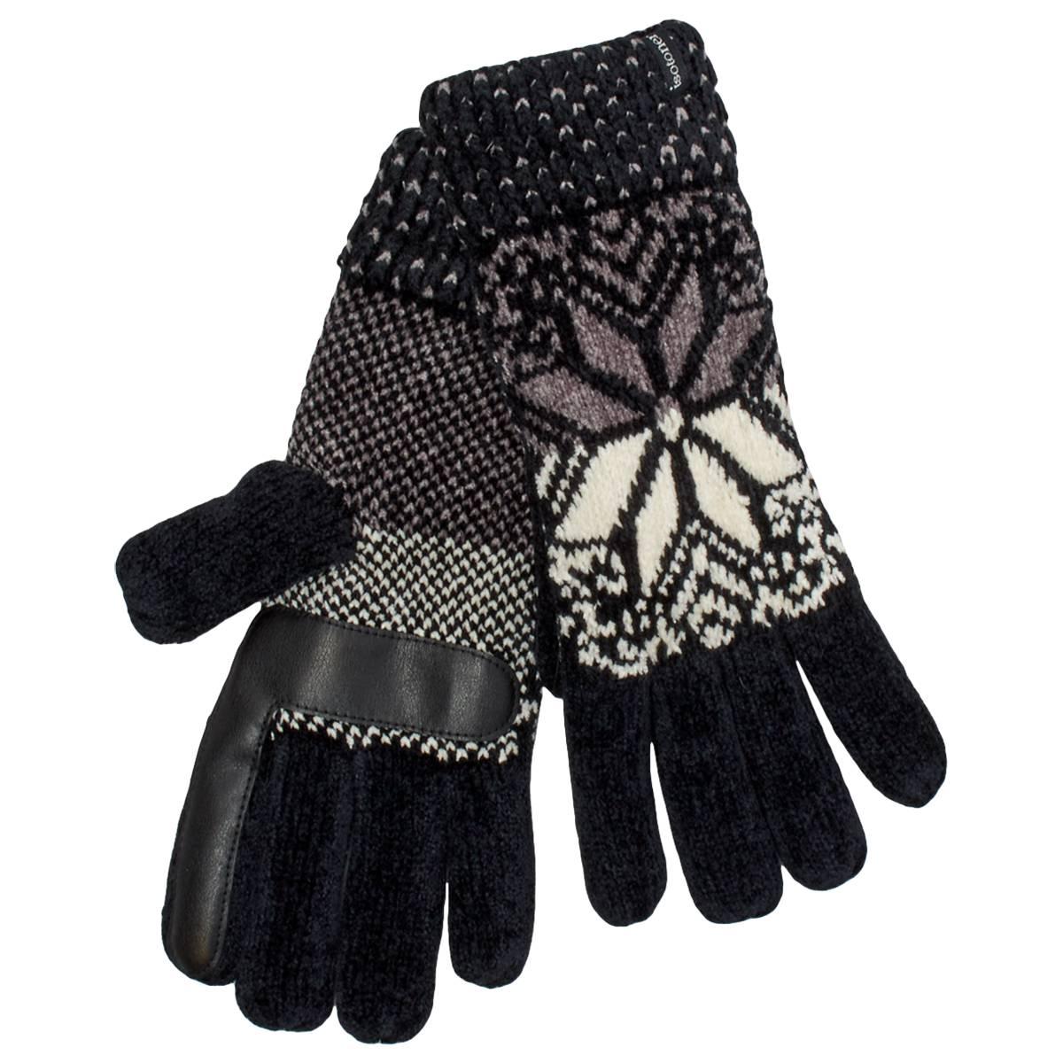 Click here for Womens Isotoner Chenille Snowflake Gloves prices
