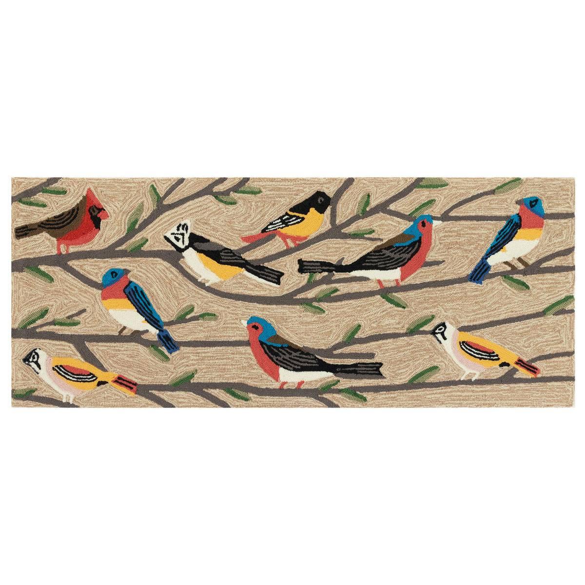 Click here for Liora Manne Frontporch Birds Rectangular Runner prices