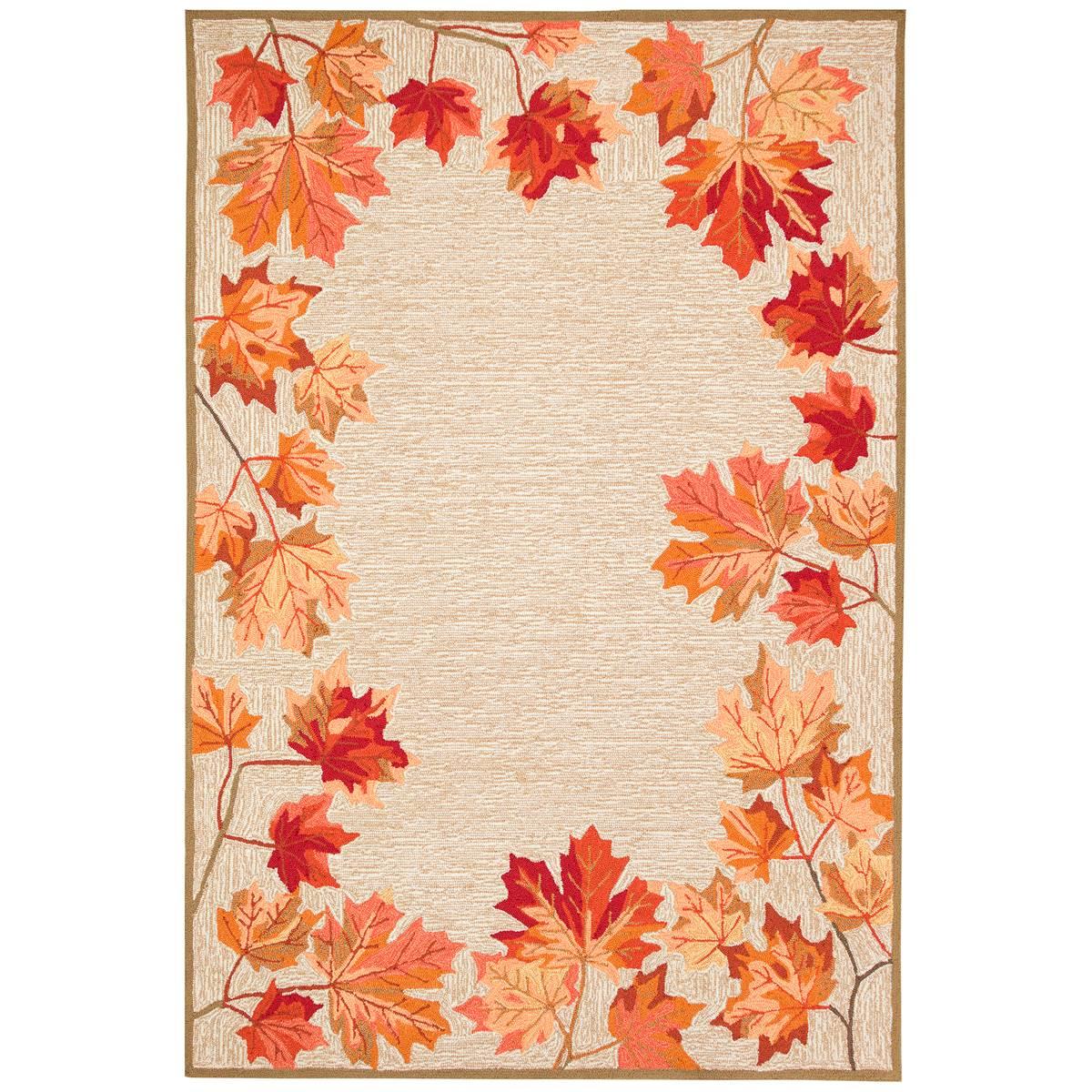 Click here for Liora Manne Ravella Falling Leaves Border Rectangu... prices